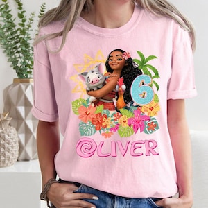 Moana Birthday Shirt | Princess Moana Maui Birthday Shirt | Disneyland ...