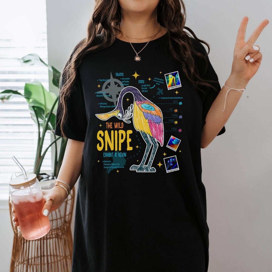 Kevin Bird Portrait the Wild Snipe Shirts, Animal Kingdom Shirt ...