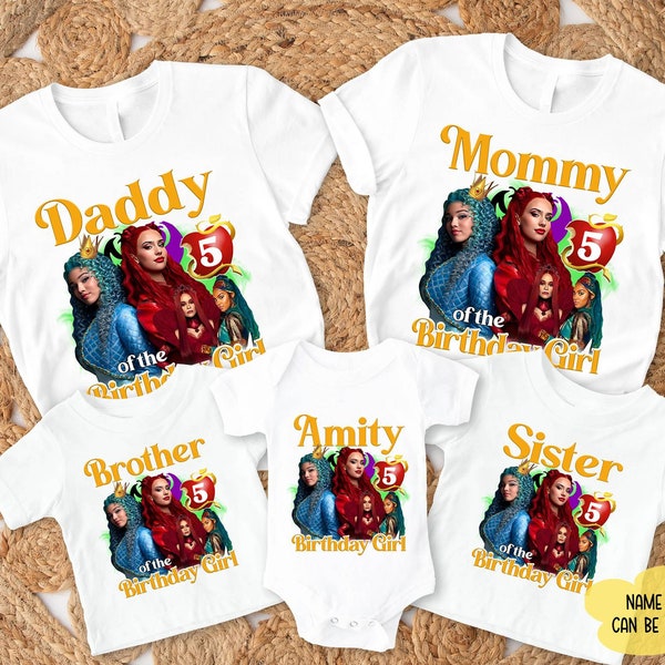 Descendants Rise of Red Shirt - Etsy