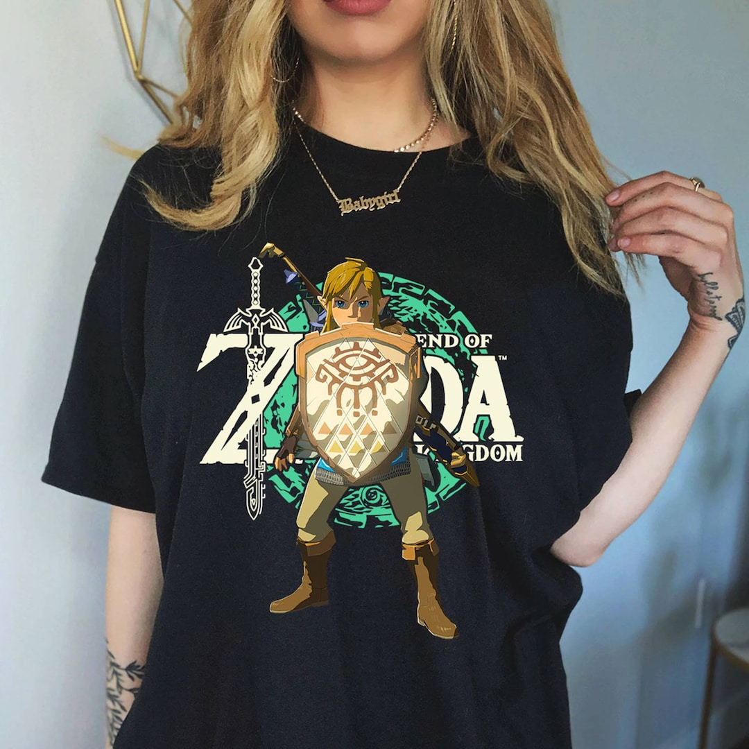 Legend Zelda Tears of the Kingdom Shirt Legend of Zelda Shirt Breath of ...