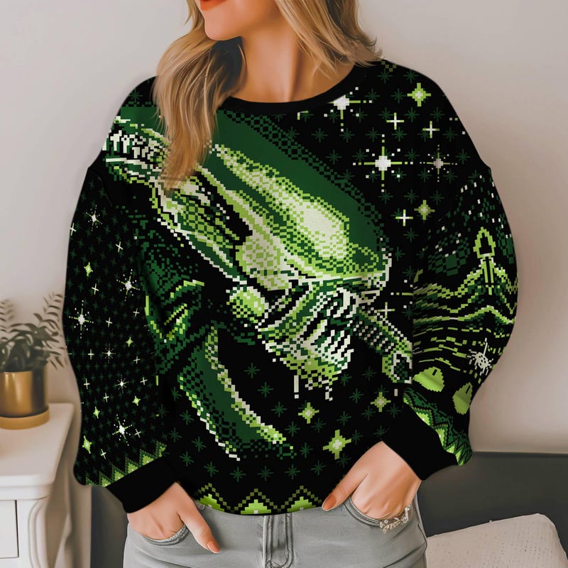 Alien Sweater - Etsy