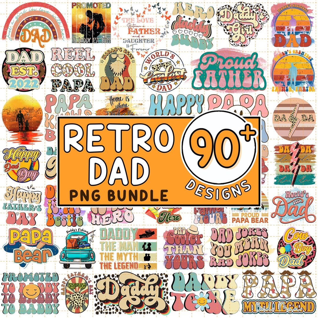 Fathers Day Png Bundle Dad Png Papa Png Best Dad Ever - Etsy Canada