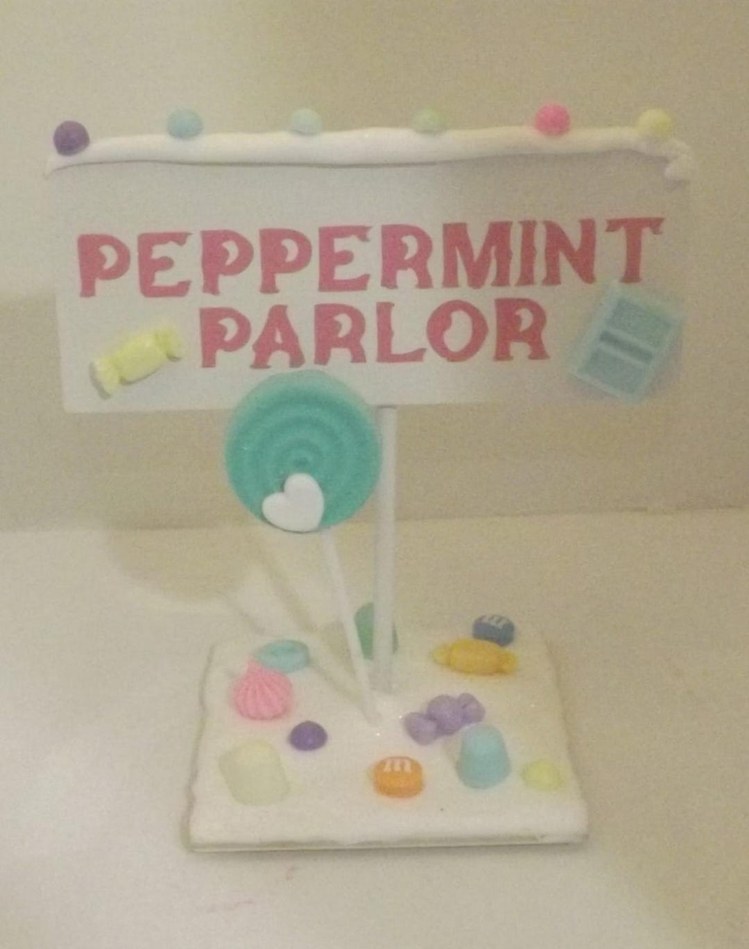 Candy Land Peppermint Parlor Sign - Etsy
