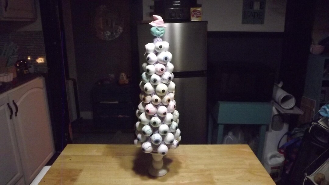 Cute Halloween Eyeball Tree - Etsy