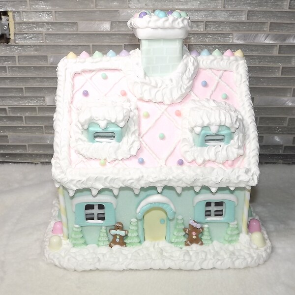 Pastel Gingerbread House - Etsy