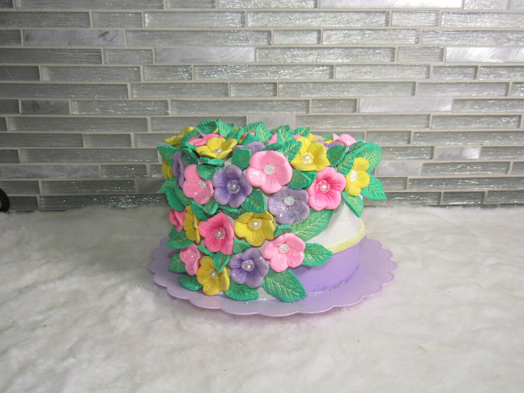 Easter Flower Cake - Etsy