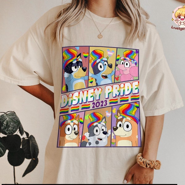 Bluey lgbt - Etsy España