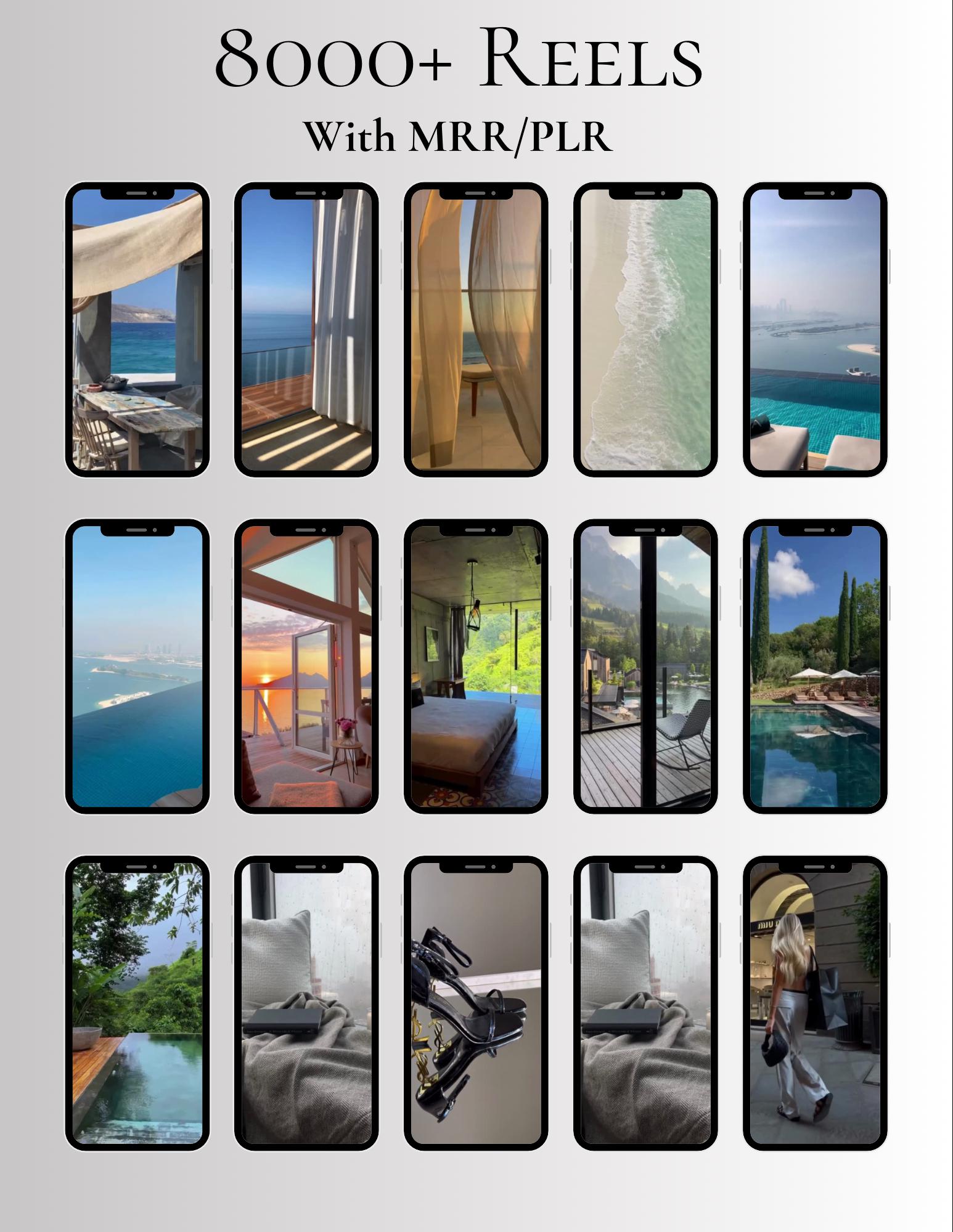 8000+ Faceless Reels Bundle W/mrr PLR, Reel Videos, Instagram Reels ...