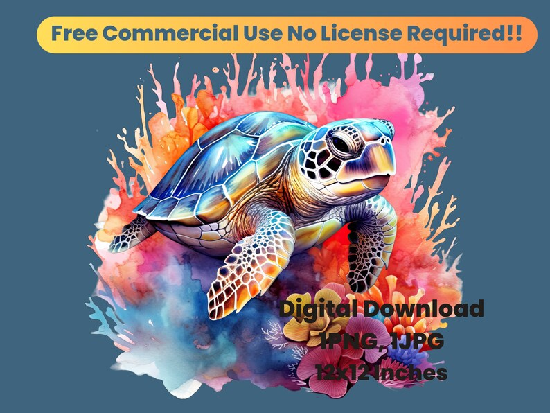 Sea Turtle, Cute Sea Turtle Clipart, Ocean Animals Sea Turtle PNG, Sea ...