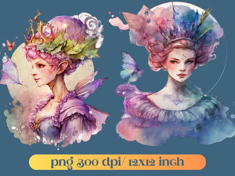 Fairy God Mother, Fairy, Mother, PNG, Commercial Use, Watercolor Art ...