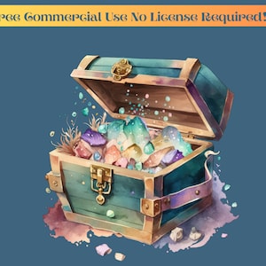 Magic Chest, Chest, Treasure, Treasure Box, Fantasy, Digital Planner ...