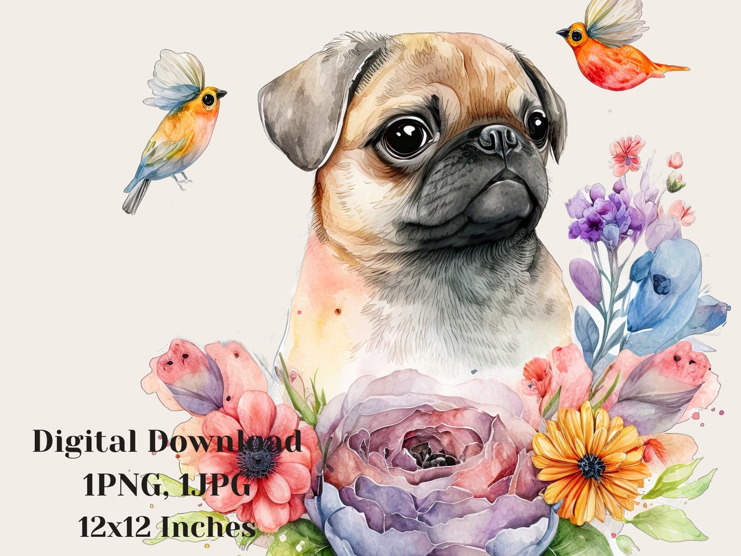 Puppy Png, Dog Shirt, Dog Art, Dog Clipart, Watercolor Dog Clipart,cute ...