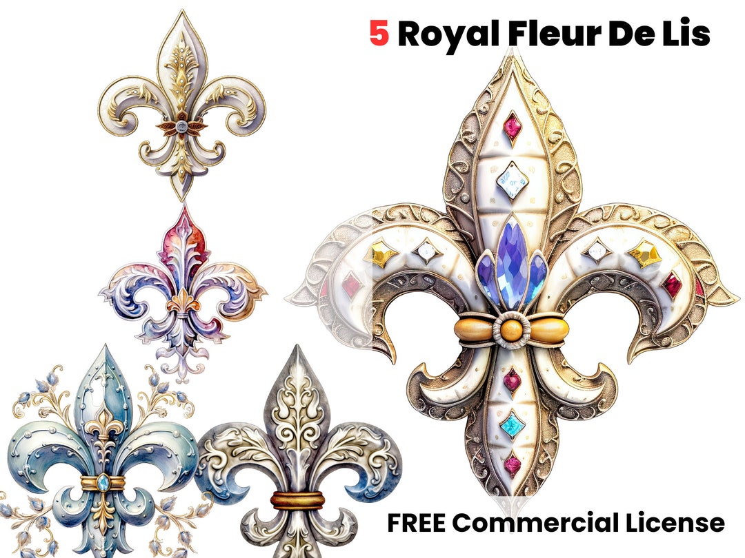 Regal New Orleans Fleur De Lis H Png, Fleur Png, Elegant Art, Louisiana ...