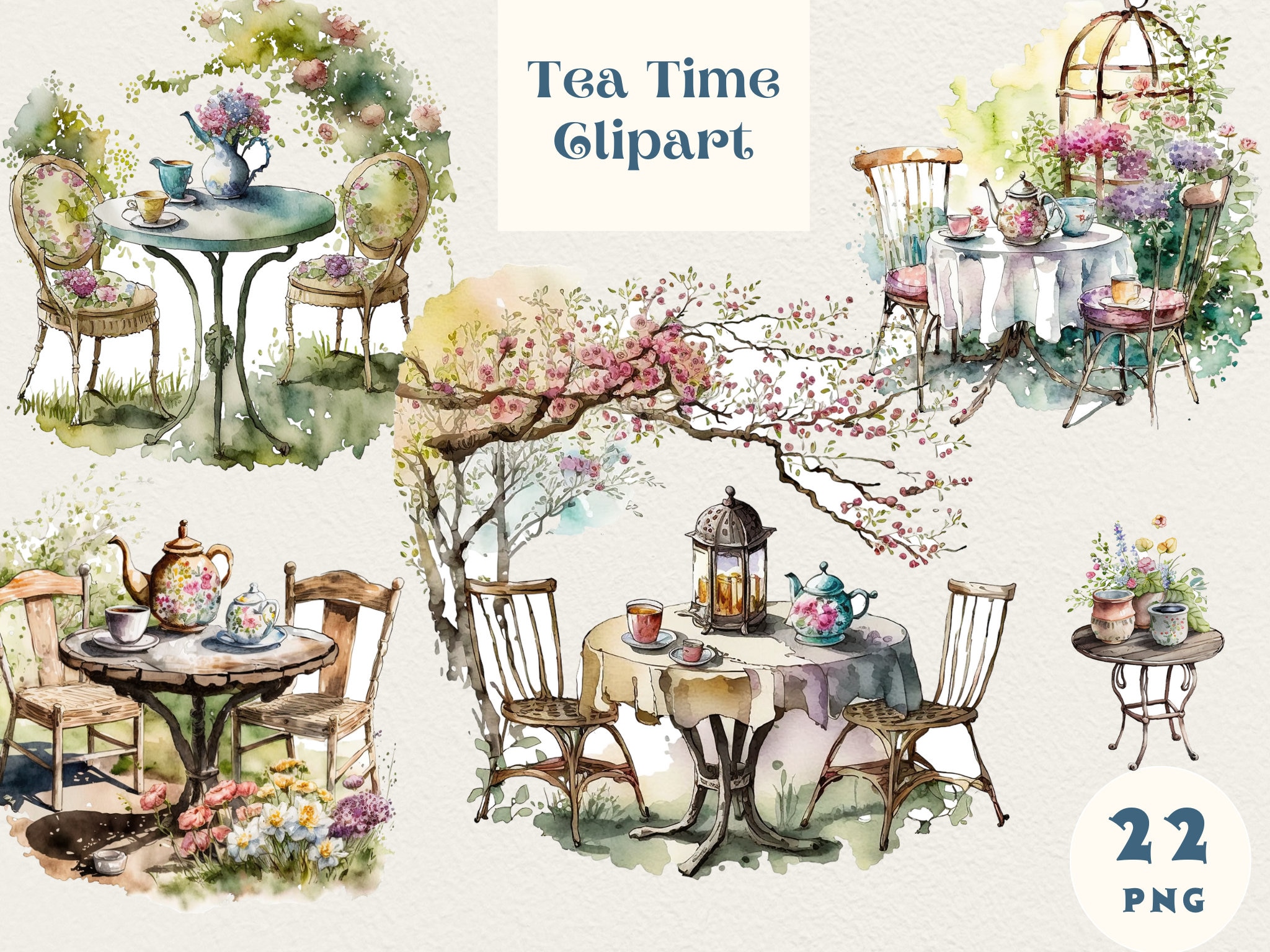 Tea Time Tea Table Popular Png PNG Digital Download - Etsy