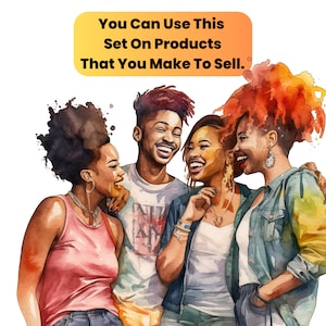 Black Friends, African American Art, Graphic Designs, Melanin Print ...