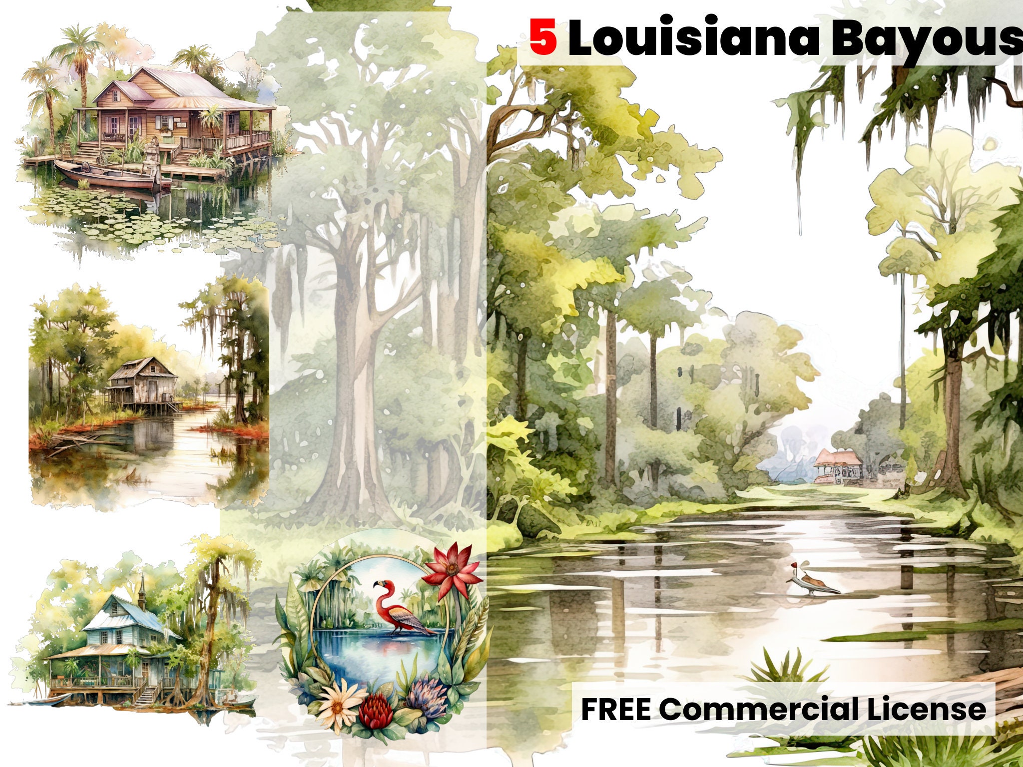 Bayou Clipart