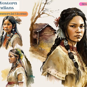 Native American Indians, Commercial Use, Western-themed Graphics ...