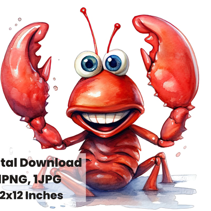 Funny Crawfish Png - Etsy