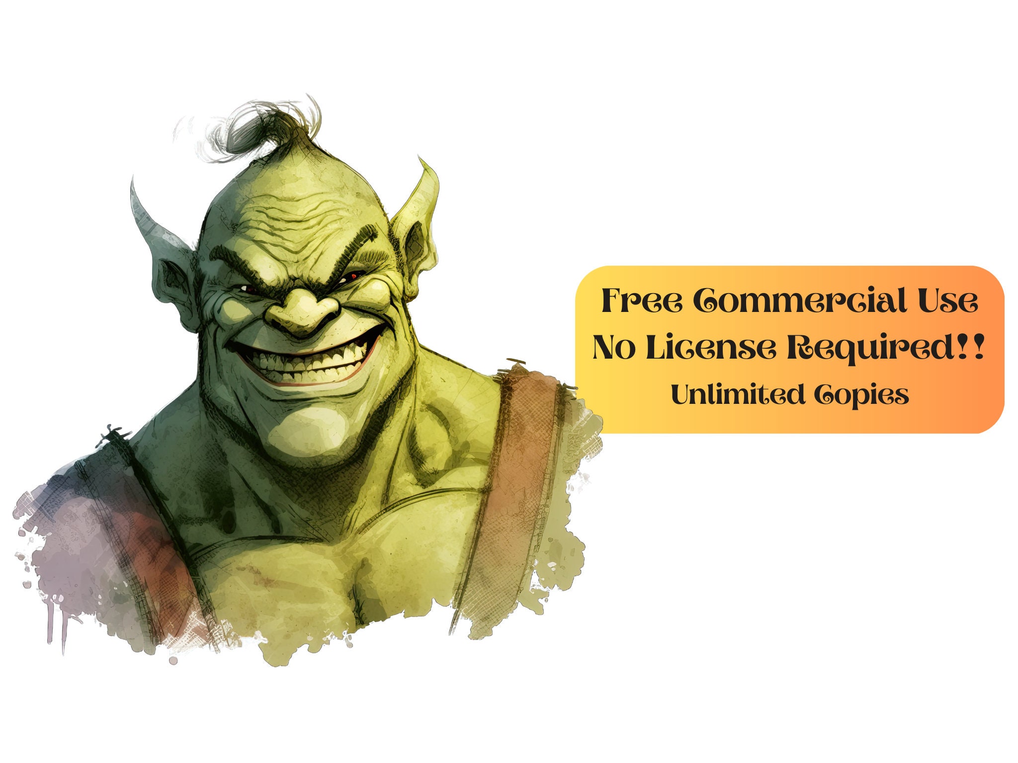 Ogre Ogre Art Troll Art Troll Troll Clipart Instant - Etsy