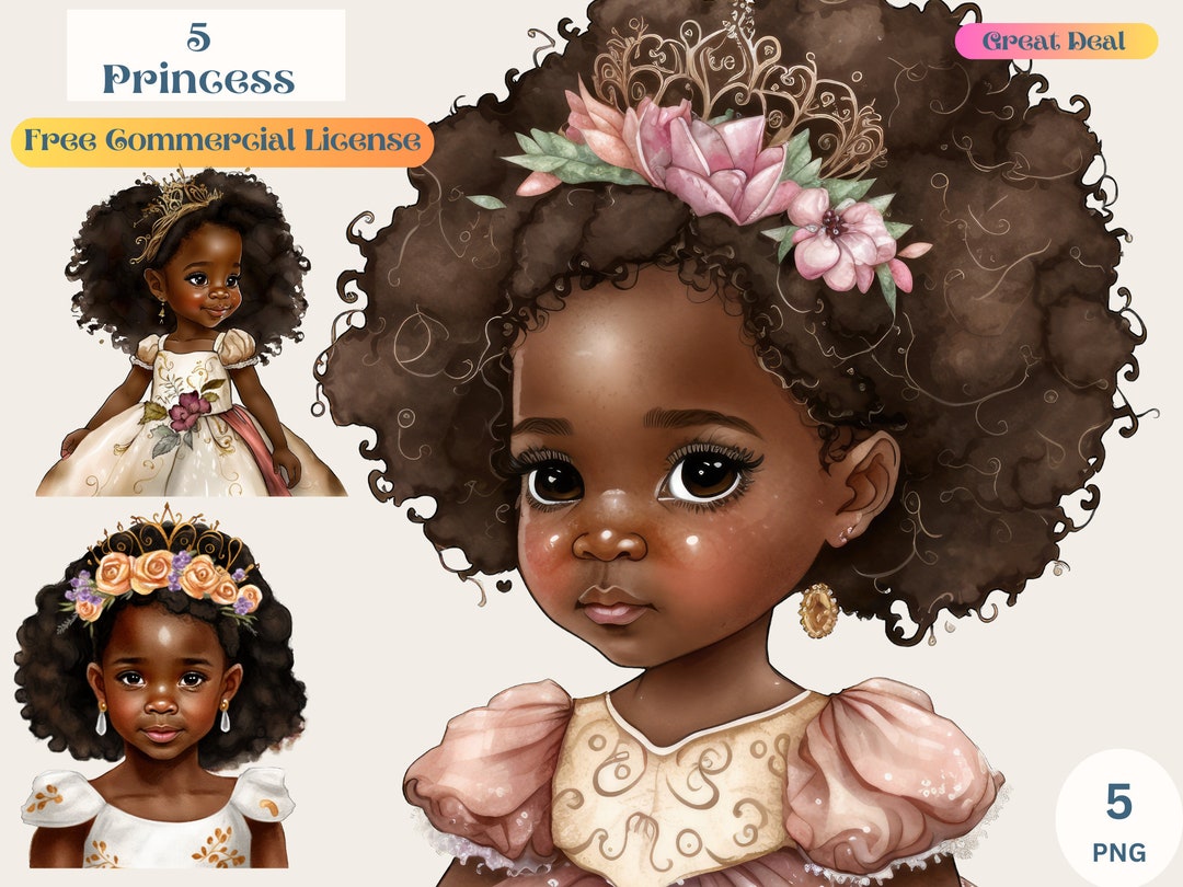 Black Princess Black Princess Png Black Princess Clipart African American Art Black Art