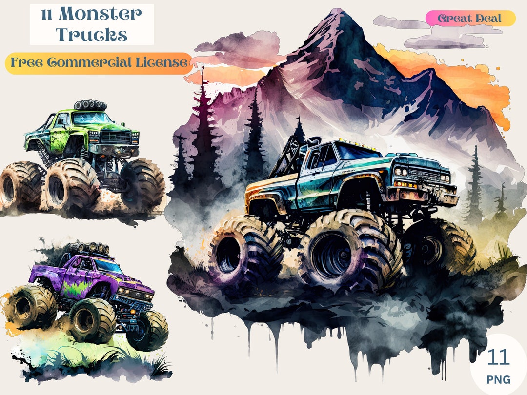 Monster Trucks, Monster Truck PNG, Monster Truck Clipart, Truck Png ...
