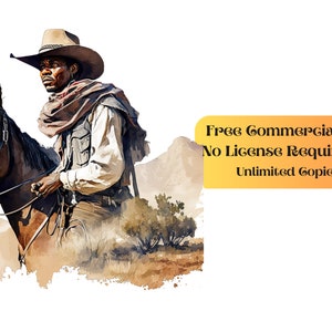 Afro Cowboy, Black Cowboy, African American Cowboy, Western Cowboy ...