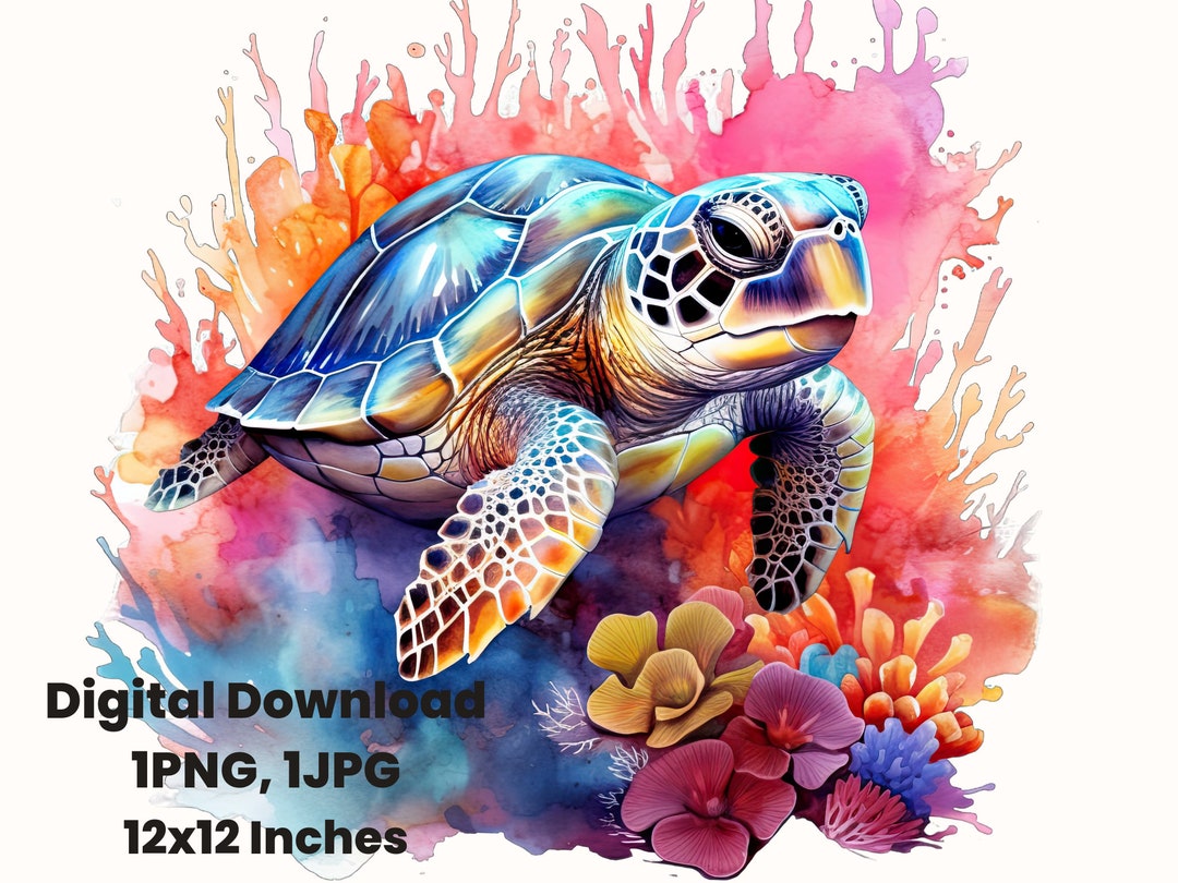 Sea Turtle, Cute Sea Turtle Clipart, Ocean Animals Sea Turtle PNG, Sea ...