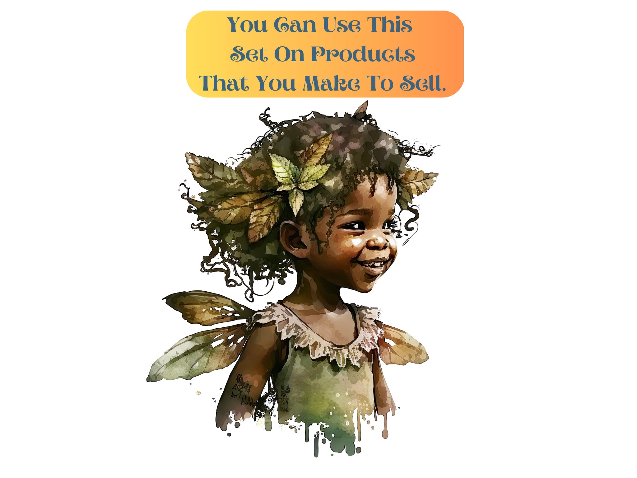 Young Black Woodland Fairies African American Fairy Fairy - Etsy