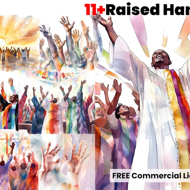 Watercolor Art Praise - Etsy