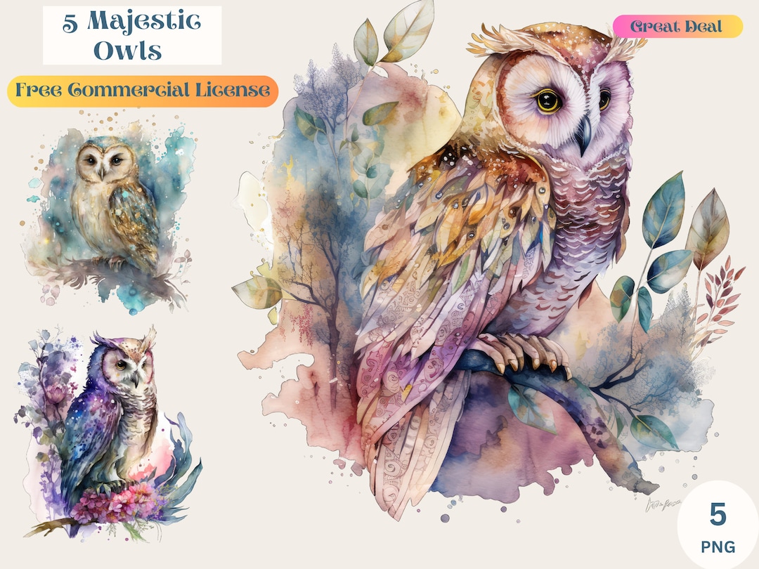 Magic Owl, Owl, Magic, Fantasy, Digital Planner, Digital Paper, Digital ...