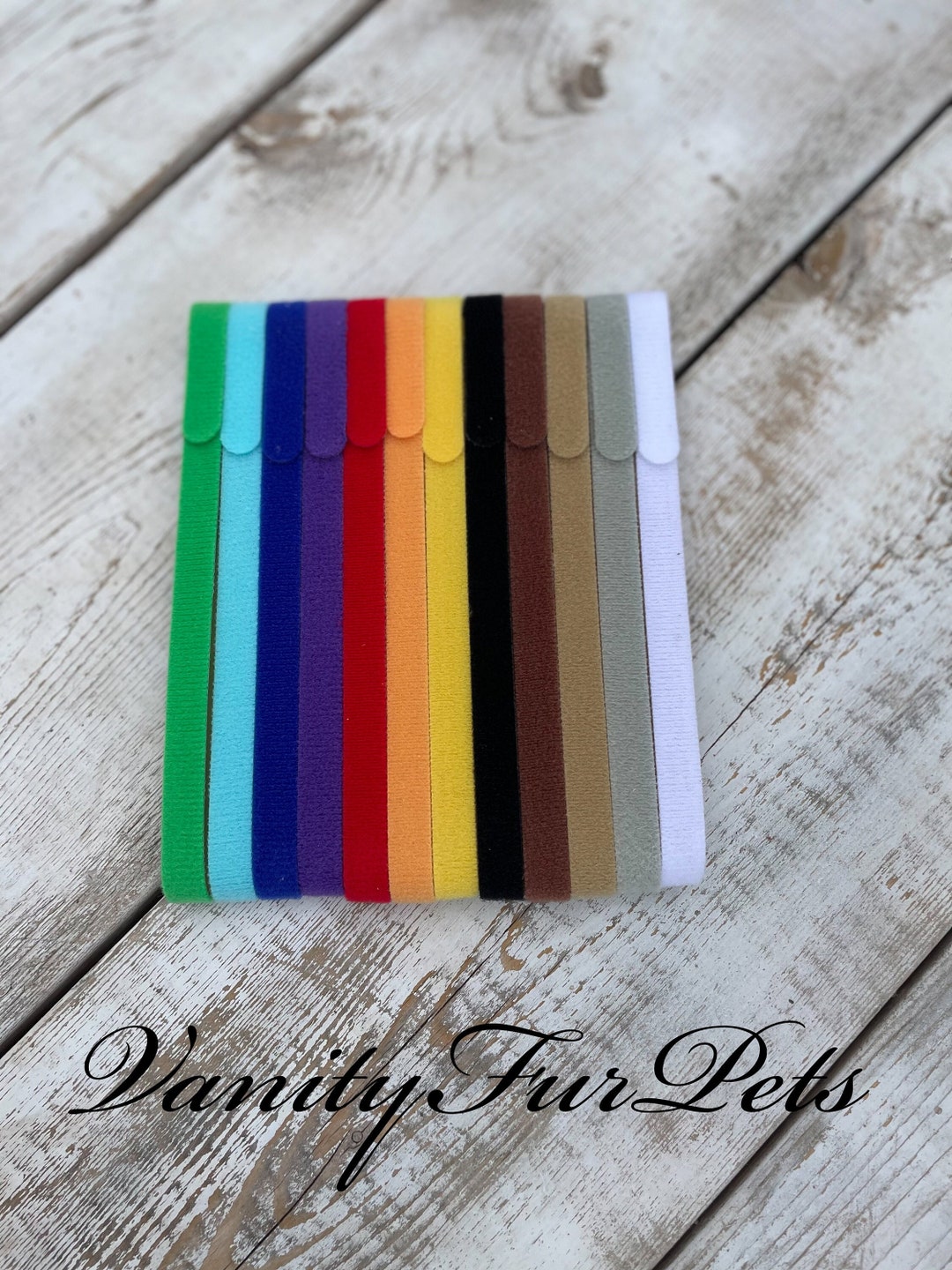 Puppy Velcro Collars, Resizable Puppy ID Collars, Adjustable Puppy ID ...