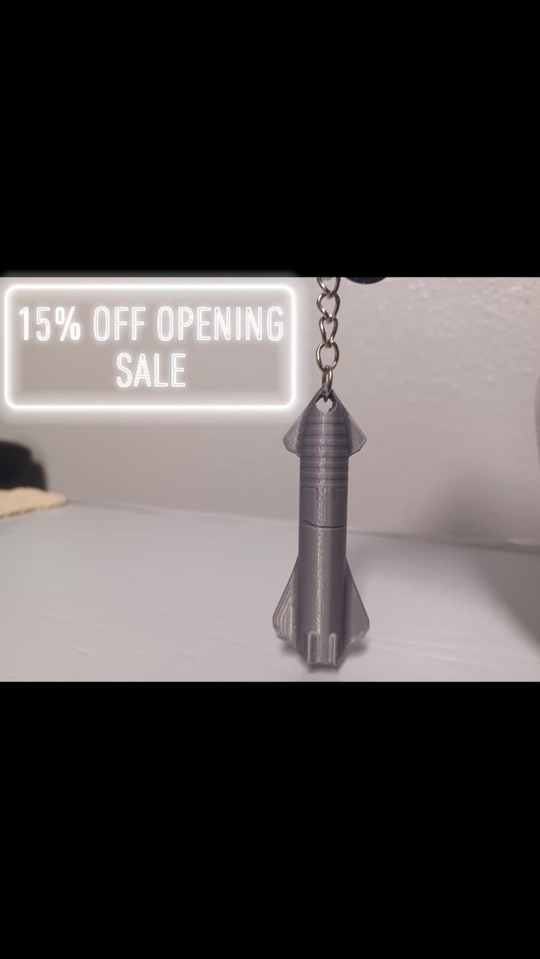 Aerochains Starship Model Rocket Keychain - Etsy