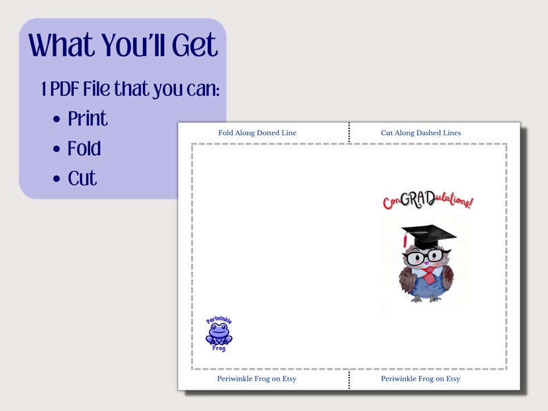 Congradulations! Celebrate Your Grad's Success With This Cute Owl ...