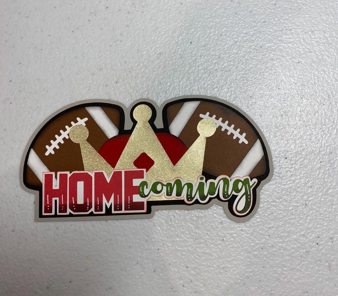 Homecoming Die Cut, Homecoming Paper Piecing, Homecoming Scrapbooking ...