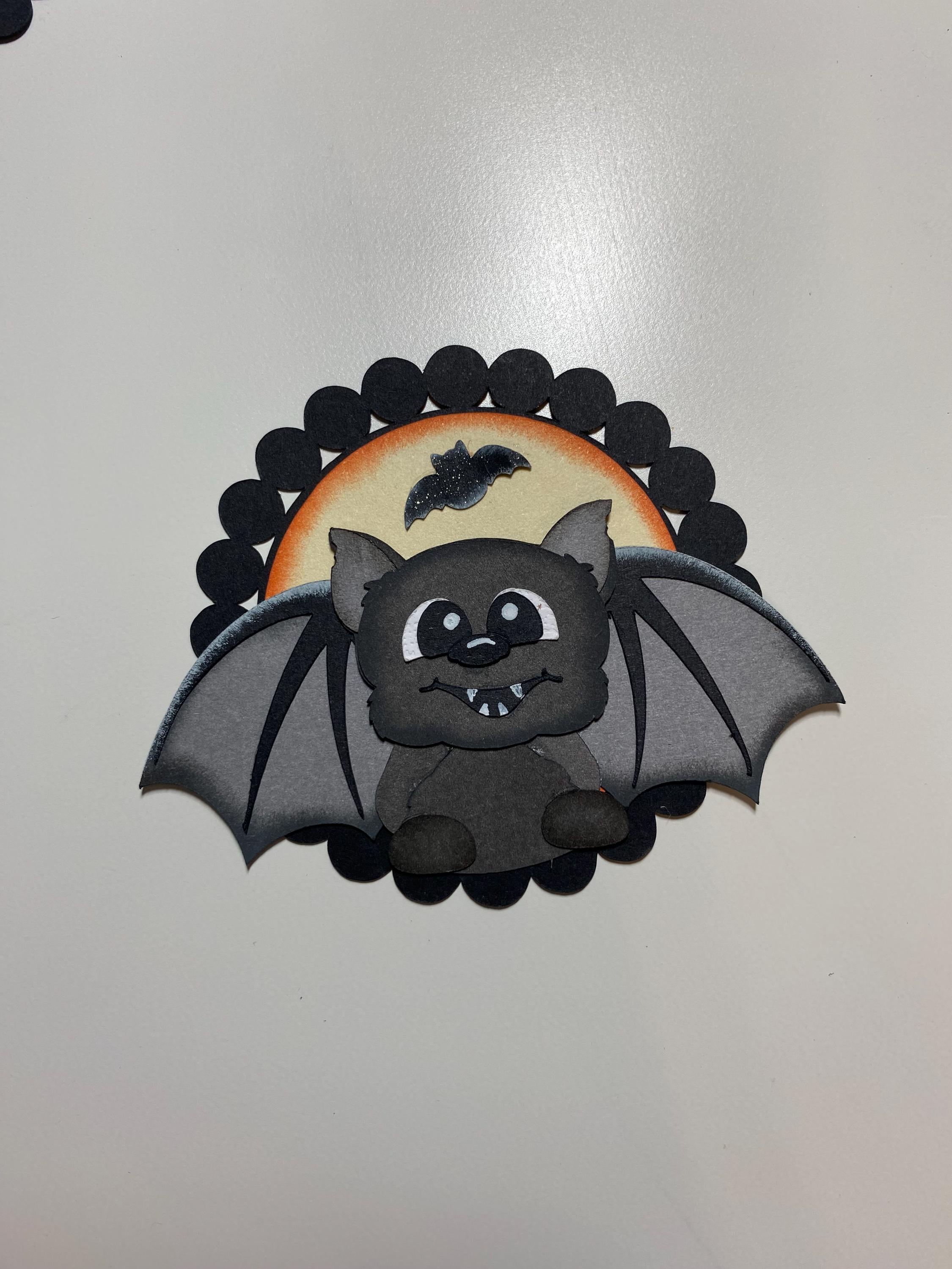Halloween Die Cut, Halloween Paper Piecing, Halloween Scrapbooking - Etsy