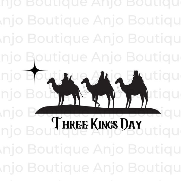 Three Kings Svg - Etsy
