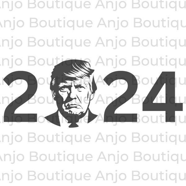 Trump Silhouette Fight - Etsy