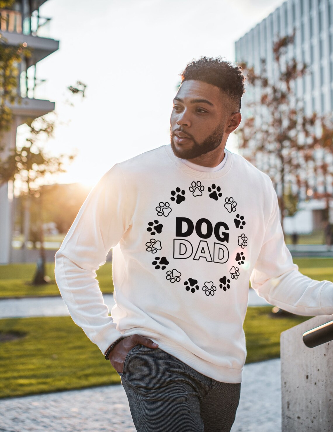 Dog Dad, Dog Father, Pet Dad, Father's Day Dog Dad SVG PNG PDF ...