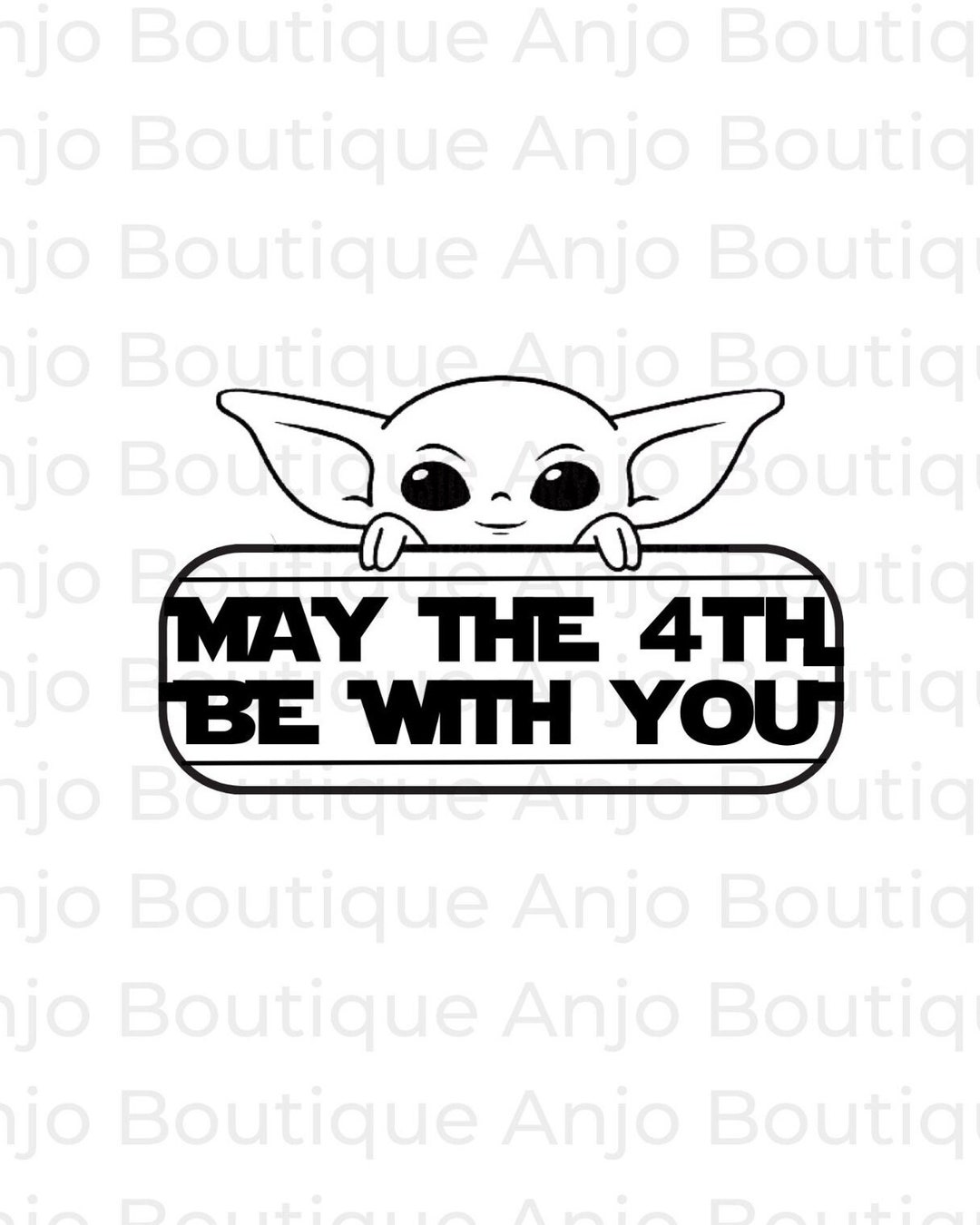 May the 4th Be With You, Star Wars Day May Fourth, Baby Yoda, Star Wars ...