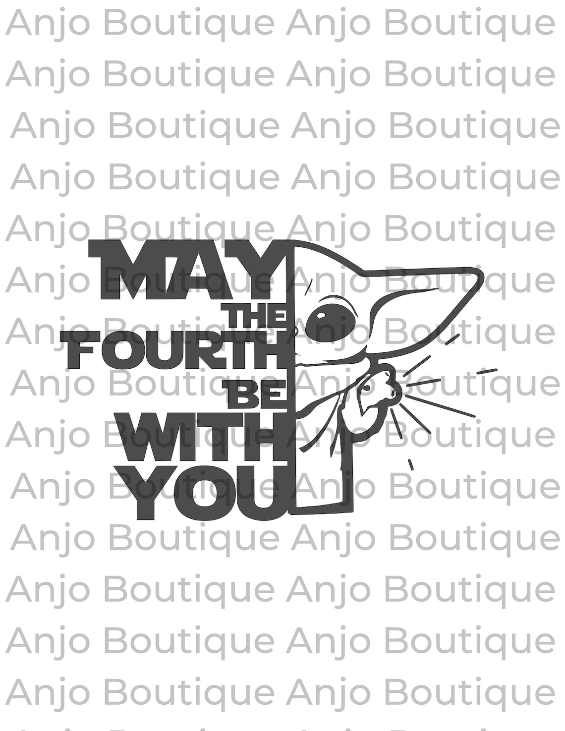 May the 4th Be With You, Star Wars Day May Fourth, Baby Yoda, Star Wars ...