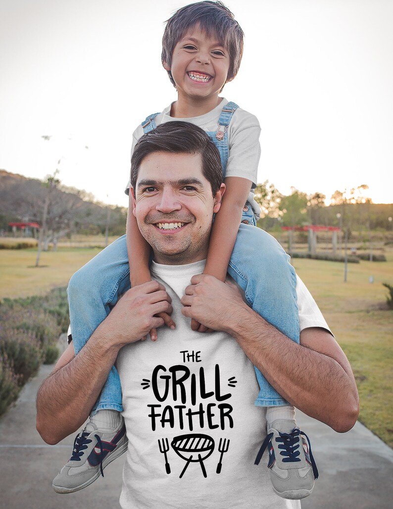 Grill Father. Fathers Day, Grilling, Fathers Barbq Apron, Dad, Step Dad ...