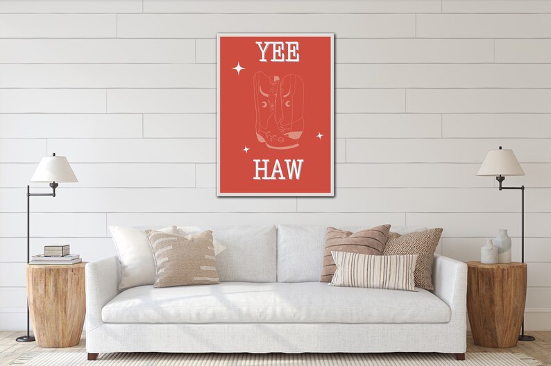 YEE HAW PRINTABLE - Etsy