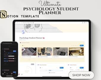 Notion Template Highschool Student School Planner Notion Productivity ...