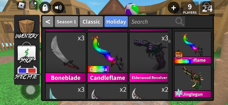 Roblox MM2 MYSTERY BOX Random Chroma Godly Box - Etsy