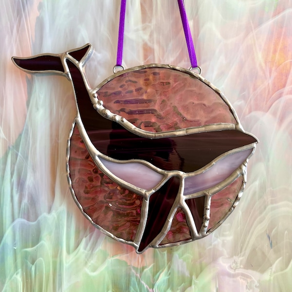 Stained Glass Whale Shark - Etsy