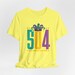 504 MARDI Gras Shirt, AREA Code CARNIVAL T-shirt, Carnival Tee, Mardi ...