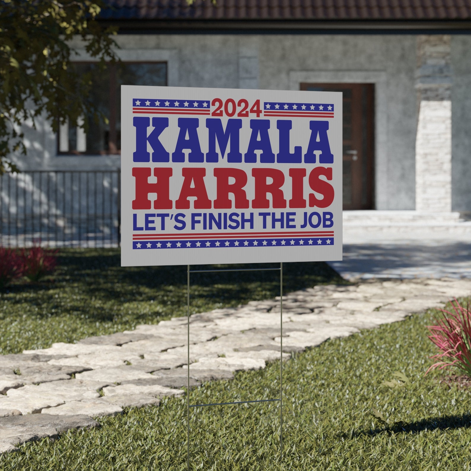Harris Walz 2024 Yard Sign, Kamala Harris Tim Walz for President Lawn ...