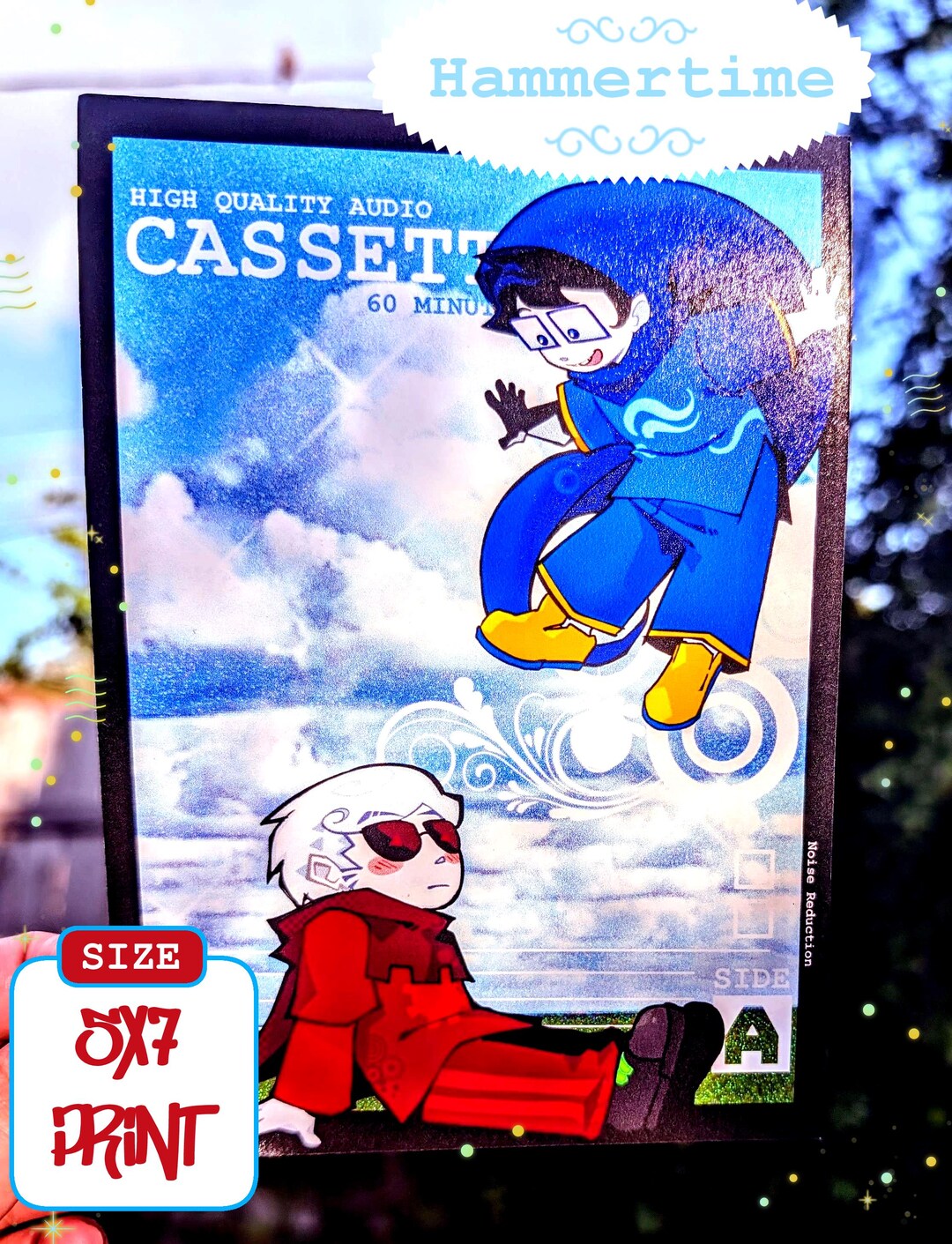 Hammertime Cassette - Homestuck - Postcard Print - Etsy