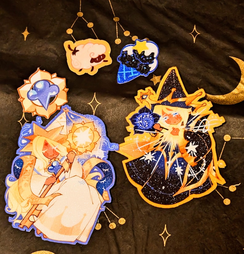 Pure Vanilla Cookie - Sticker Pack - CRK - Biscuit Running - Etsy
