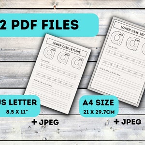 26 ABC Tracing Printable Lowercase Alphabet Tracing Worksheets ...